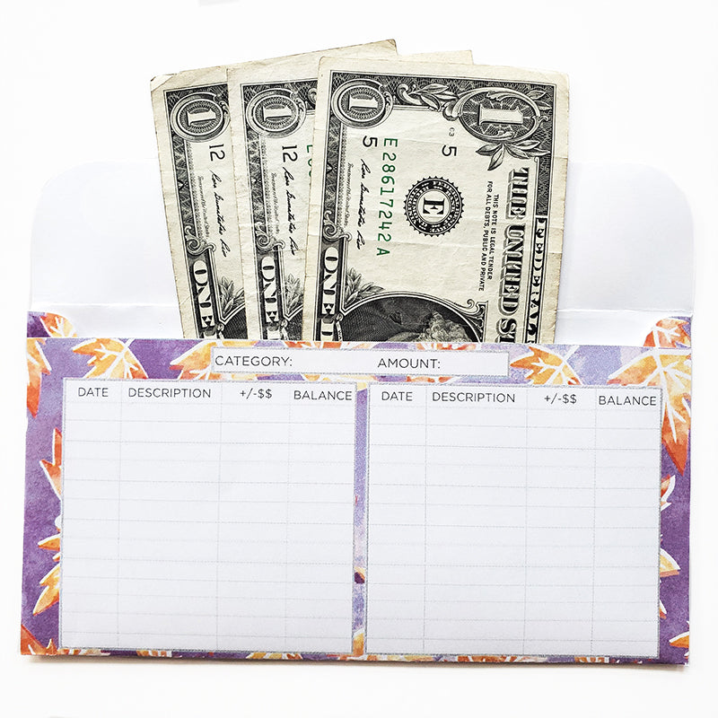 Fall Horizontal Cash Envelopes (Printable) – The Budget Mom
